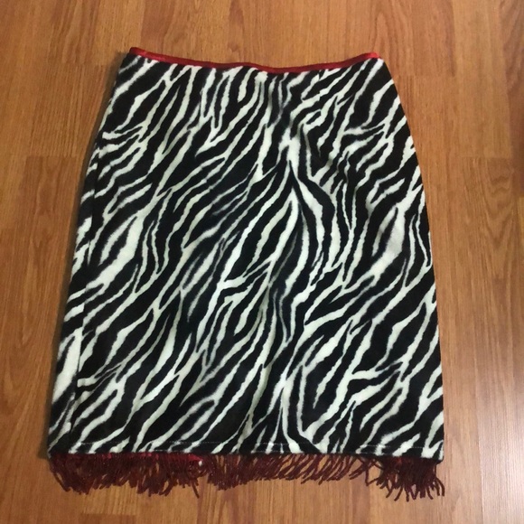 Skirts | Xoxo Jeans Zebra Skirt | Poshmark